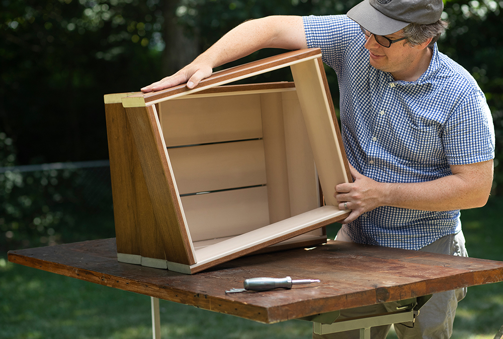 How to Build a Patio Cooler Stand Using Leftover Decking | LiveAbode™